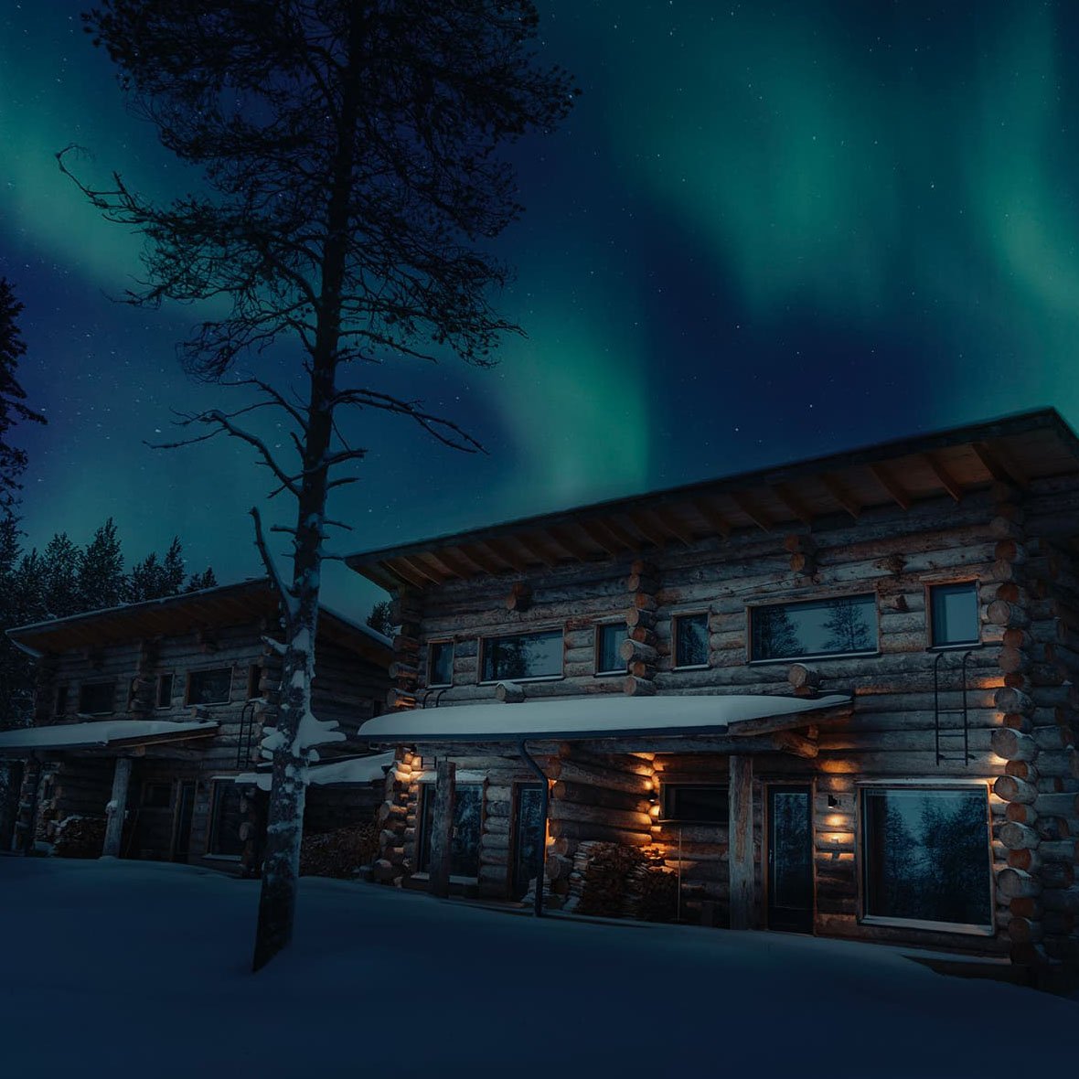 What are the benefits of staying in Ruka chalets? | Rukan Salonki Chalets
